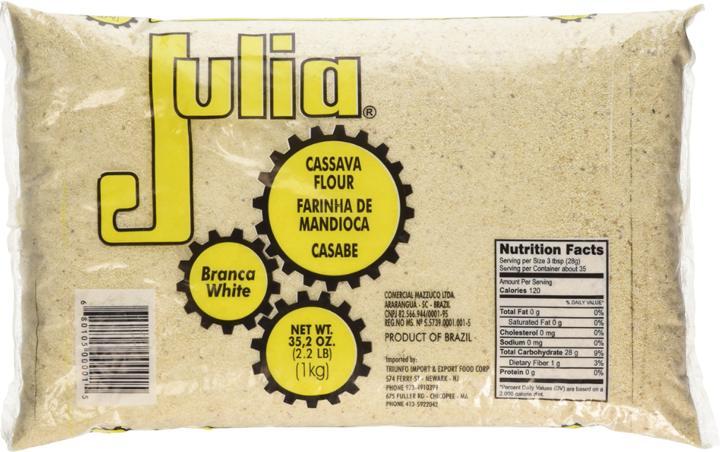 Farinha de Mandioca Crua 1kg (JULIA) – Brazilian Market Vancouver